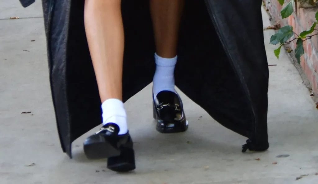 Hailey Bieber Masters the Subtle Art of Fashion Juxtaposition - Heels News