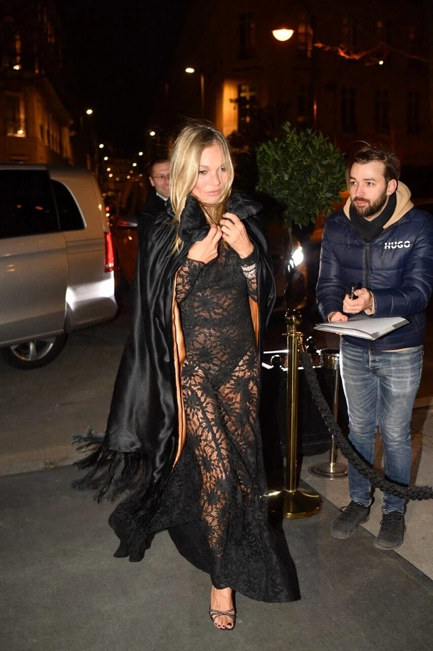 Lunar Goddess Turns 50: Kate Moss Rings in 50th Birthday in Paris ...