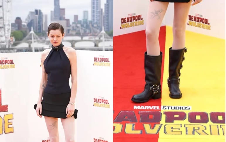Buckle Up: Emma Corrin's Miu Miu Marvel at 'Deadpool & Wolverine' Photo ...