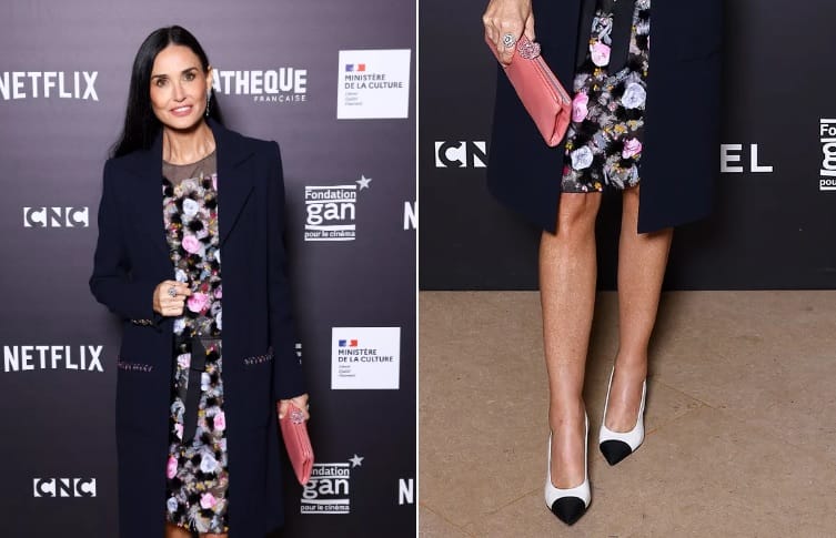 Demi Moore's Parisian Elegance: A Masterclass in Timeless Style at 'The ...